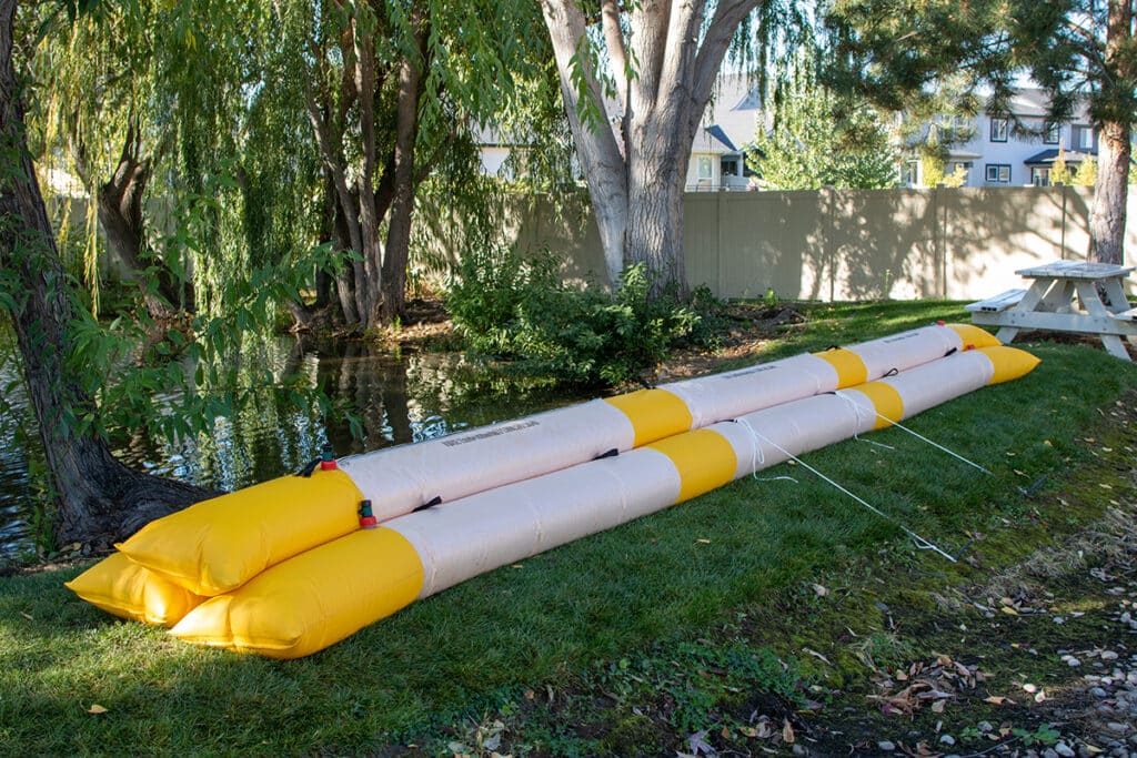 Fillable Reusable Flood Barrier - AIRE Environmental