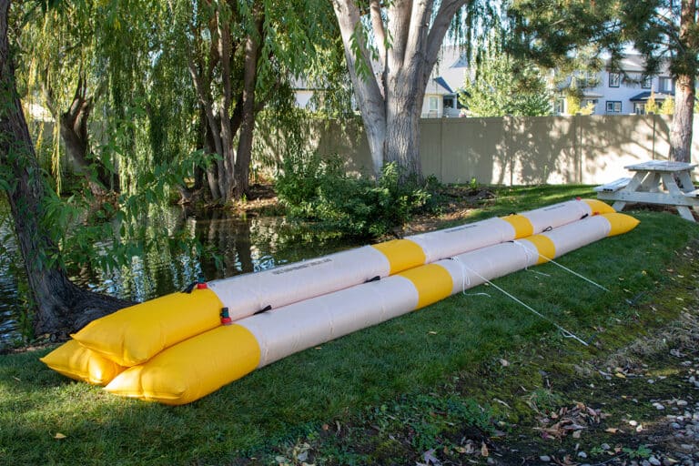 Fillable Reusable Flood Barrier - AIRE Environmental